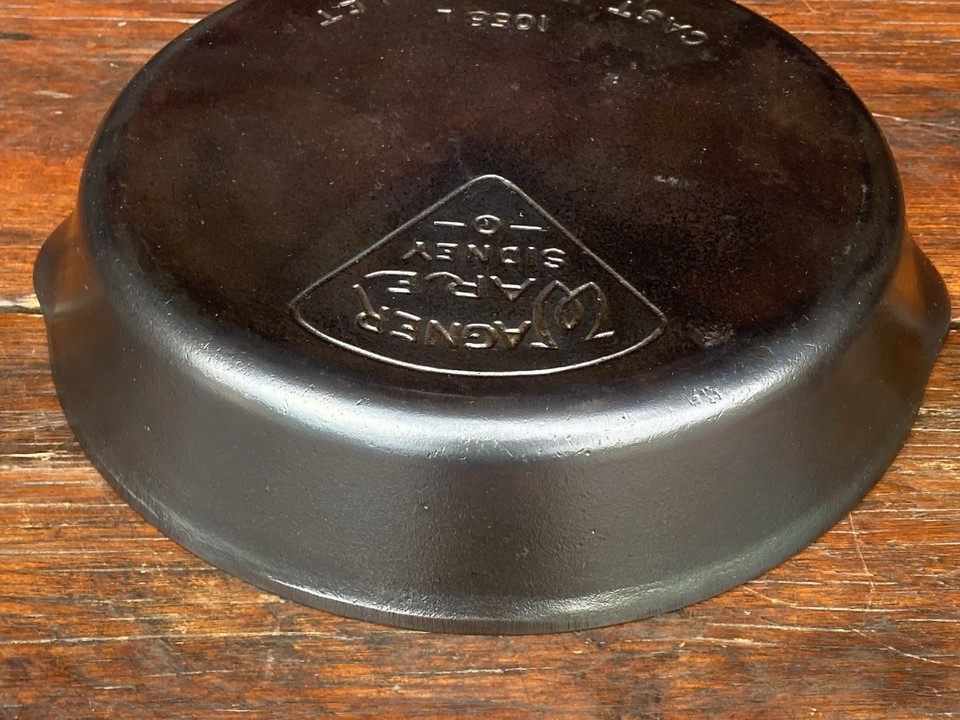 Wagner Ware Cast Iron #8 Pie Logo Skillet | eBay