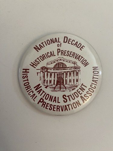 Historical Preservation Association Pin Back Button P40 | eBay