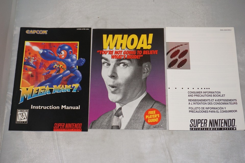 Mega Man 7 (Super Nintendo SNES) Complete in Box CIB 13388130313| eBay