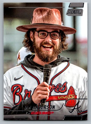 2022 Stadium Club #283 Ian Anderson Red Foil Atlanta Braves Free S&H | eBay