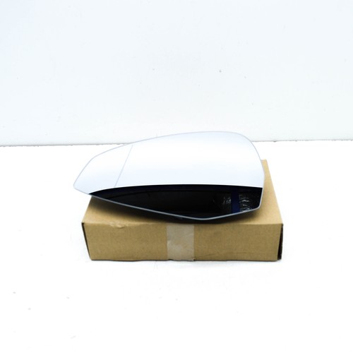 NEW AUDI MIRROR GLASS ASPHERICAL- WIDE ANGLE WITH PLATE 8W0857535E ...