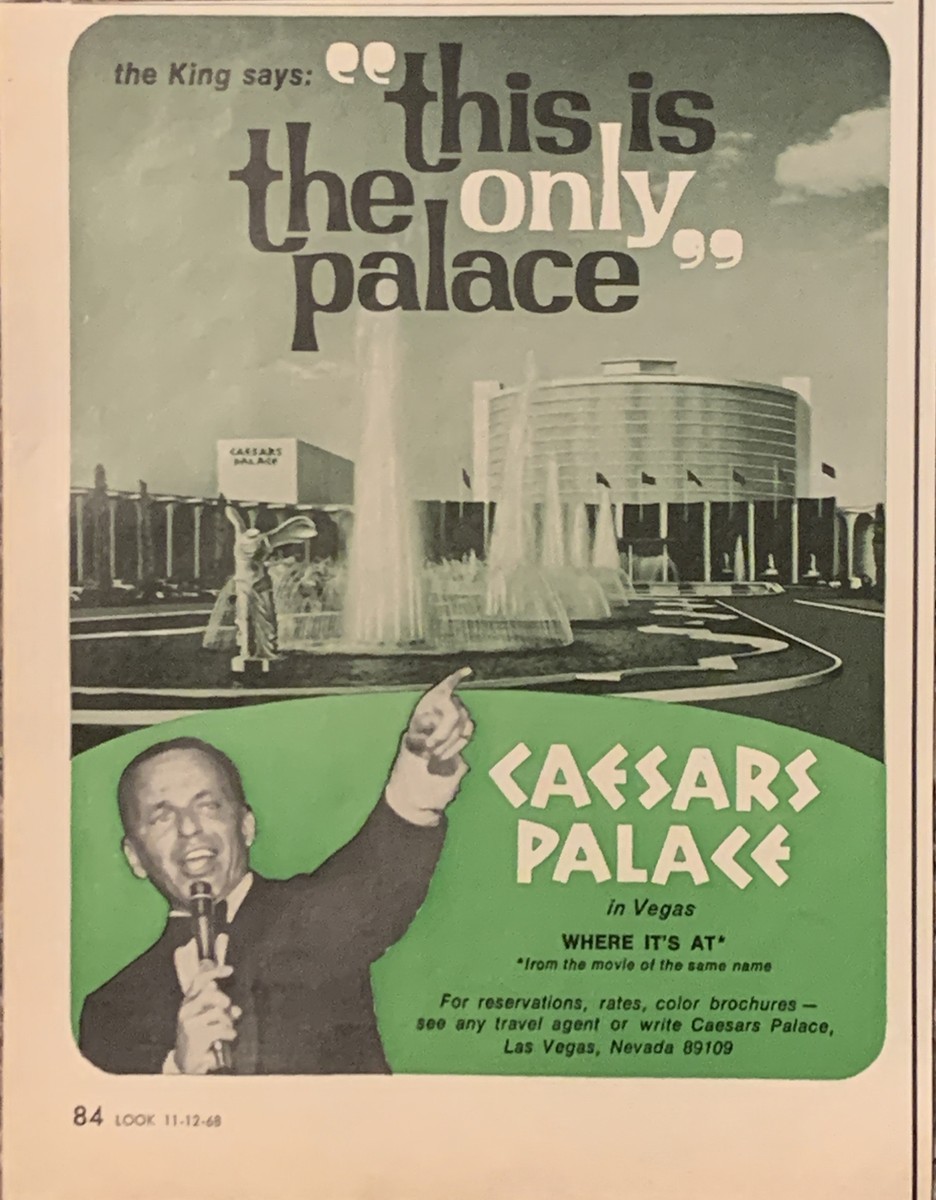 Sinatra At Caesars Palace Suite Caesars Palace Las Vegas Hotel And