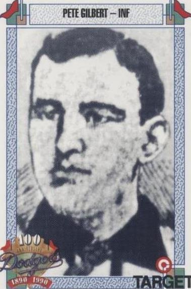 1990 Target Dodgers 100th Anniversary - Pete Gilbert #958 (RC) for sale ...