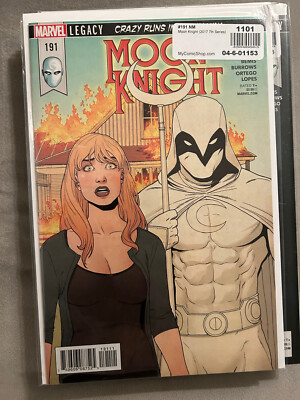 Moon Knight 191 (NM) -- Popular series by Max Bemis and Jacen Burrows ...