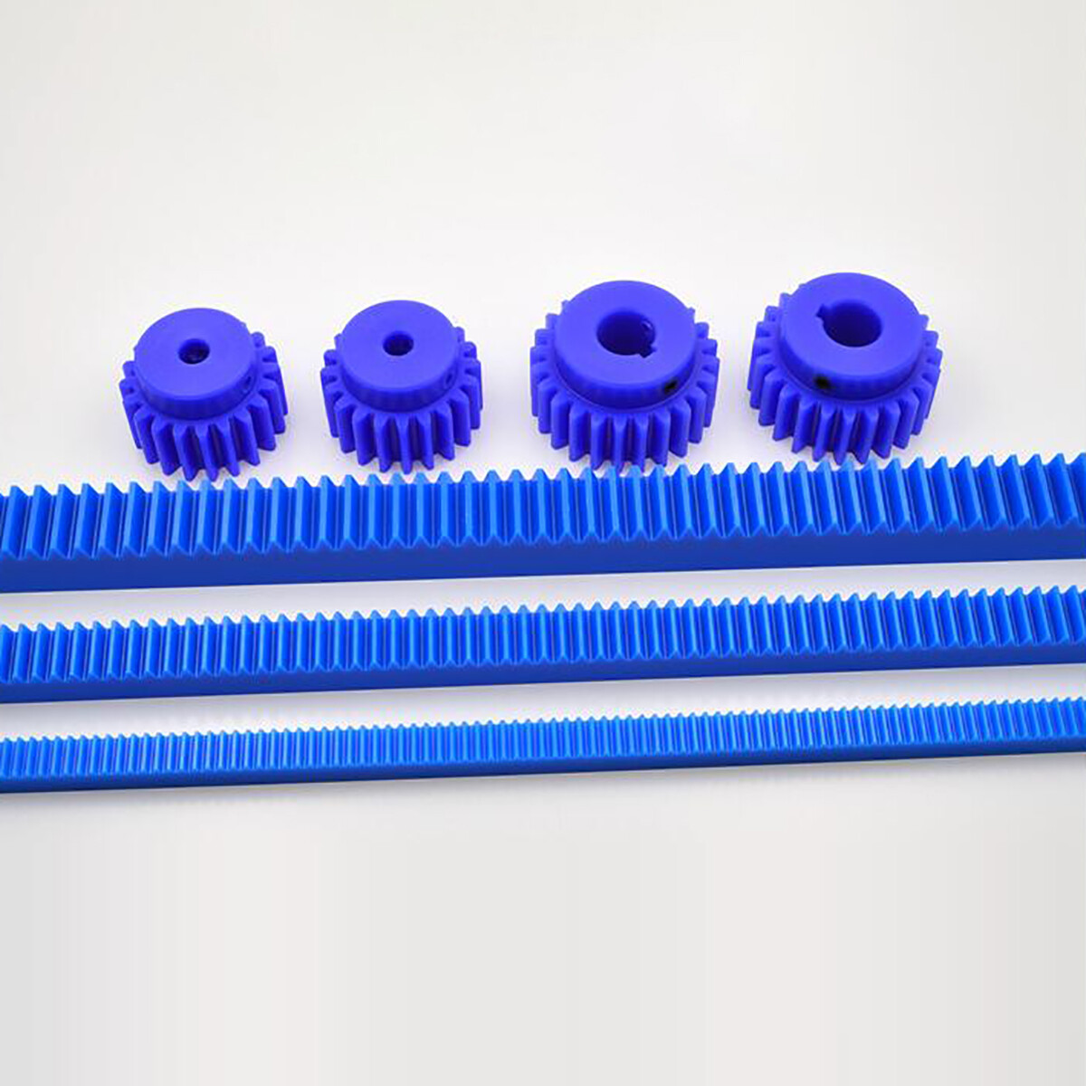 1 Meter Nylon Spur Gear Racks 1/1.5/2/2.5/3/4 Mod For CNC Router Linear ...