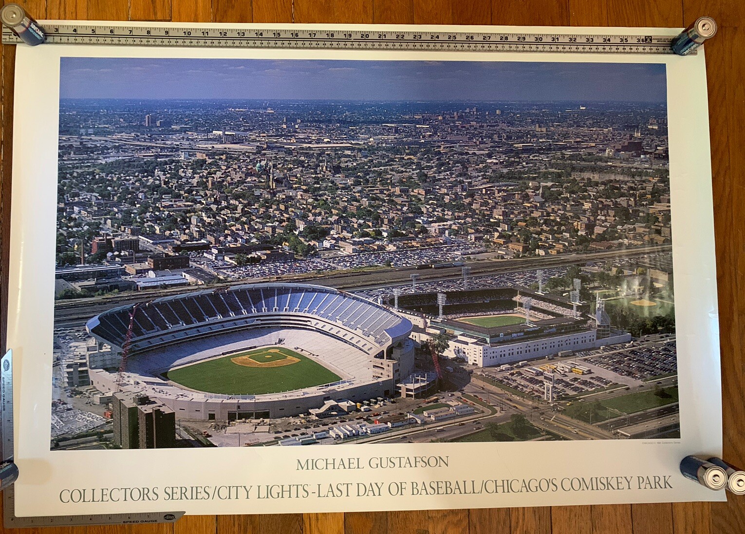 'LAST DAY OF COMISKEY PARK Poster, Collectors Series/City Lights | eBay