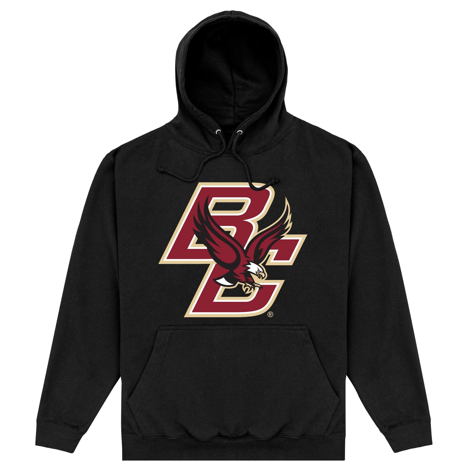 Boston College Eagle Unisex Black Hoodie Medium Black 5056567162304 | eBay