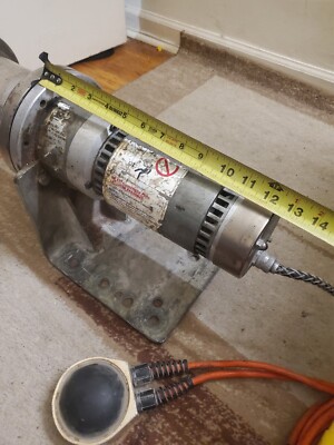 AB Chance 1000 lb Capacity Electric Capstan Hoist C308-1170 Chain base ...