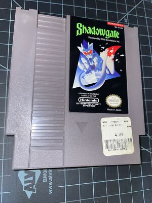 Shadowgate (Nintendo Entertainment System, 1989) NES Cart Only Shadow ...