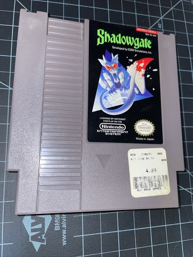 Shadowgate (Nintendo Entertainment System, 1989) NES Cart Only Shadow ...