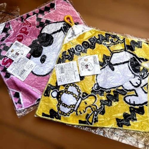 Snoopy Joe Cool Loop Towels 2-Pack Peanuts New Unused 100% Cotton | eBay
