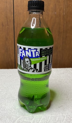 Brand New Beetlejuice Fanta Haunted Spiced Apple Soda 20oz Bottle | eBay