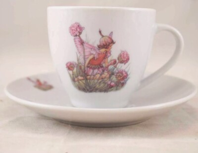 Beautiful Thrift Fairy Tea Cup And Saucer - Reutter Porcelain ...