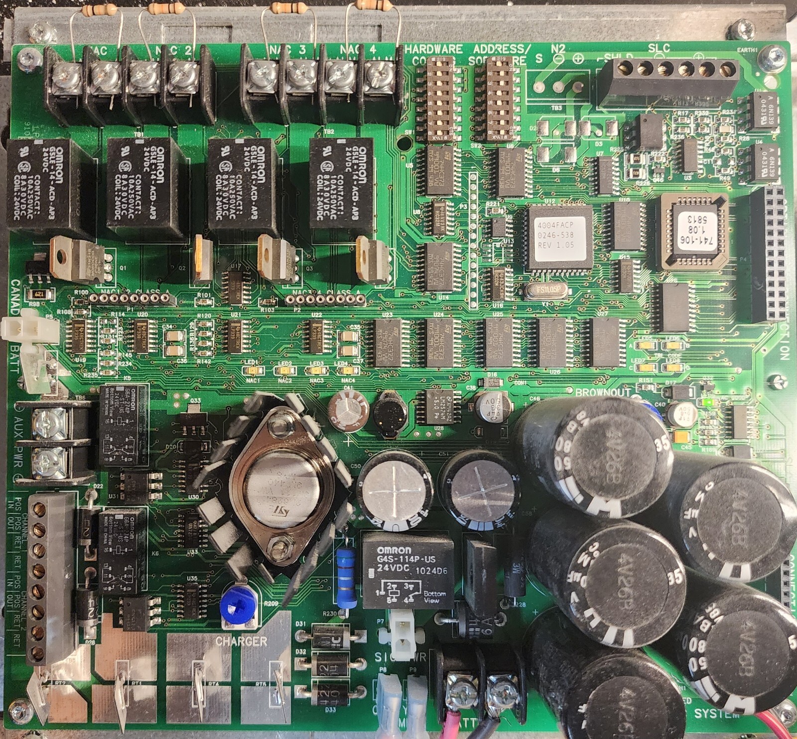 SIMPLEX 4009 IDNet NAC Power Supply Replacement Board Ver 1.08 | eBay
