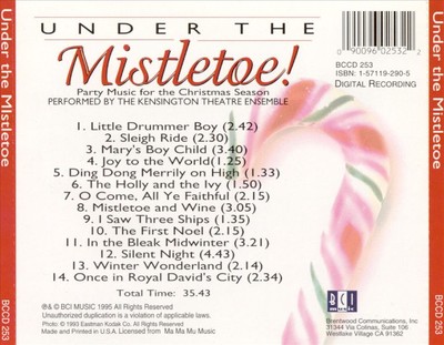 VARIOUS ARTISTS UNDER THE MISTLETOE! NEW CD 90096025322| eBay