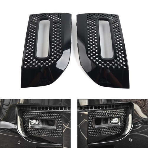 Fog Lights Grill Fog Lamp Frame Bezel For Land Rover Defender 90 110 ...