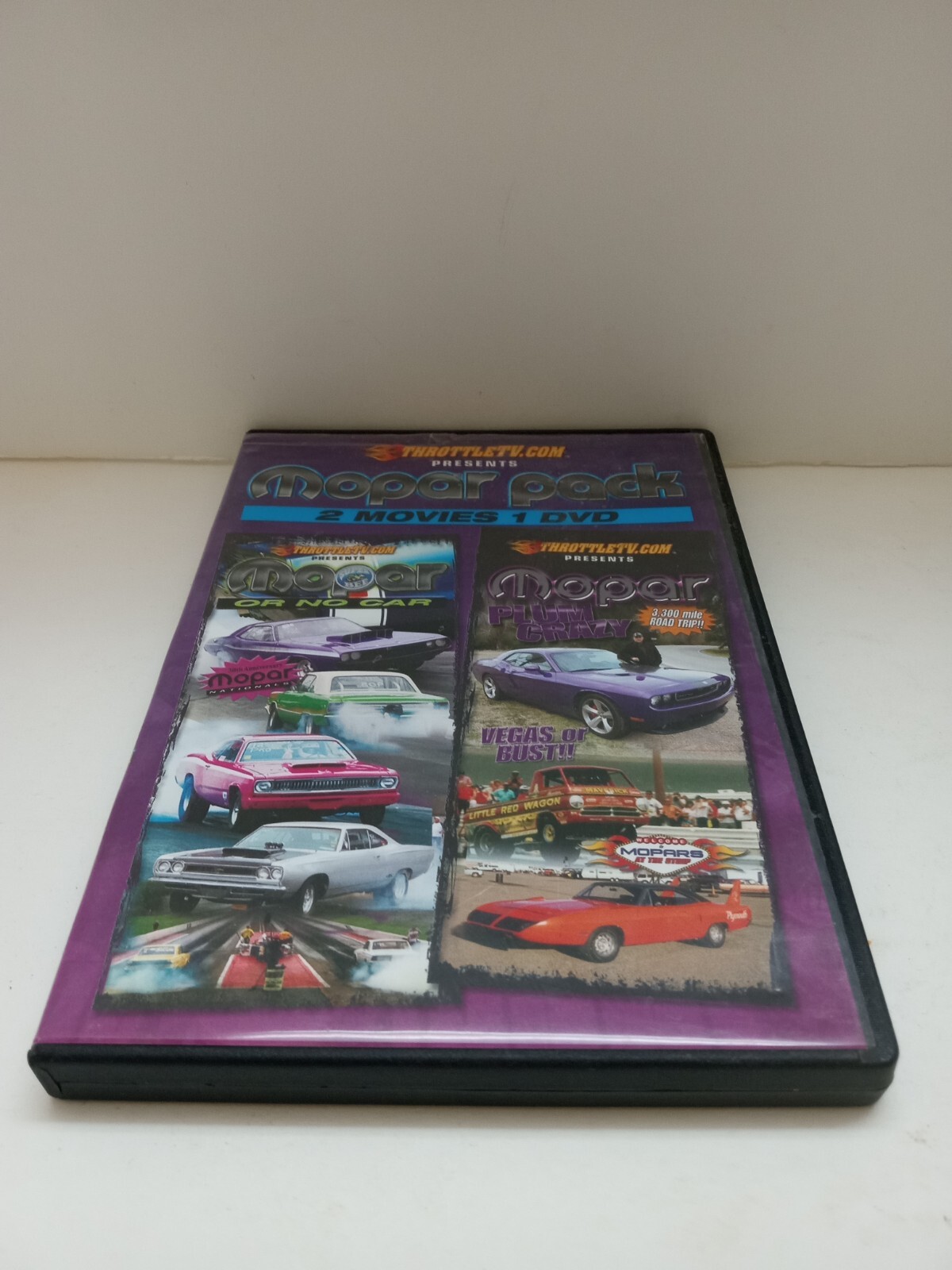 Throttle TV presents Mopar or No Car & Mopar Plum Crazy 2 Movies 1 DVD ...
