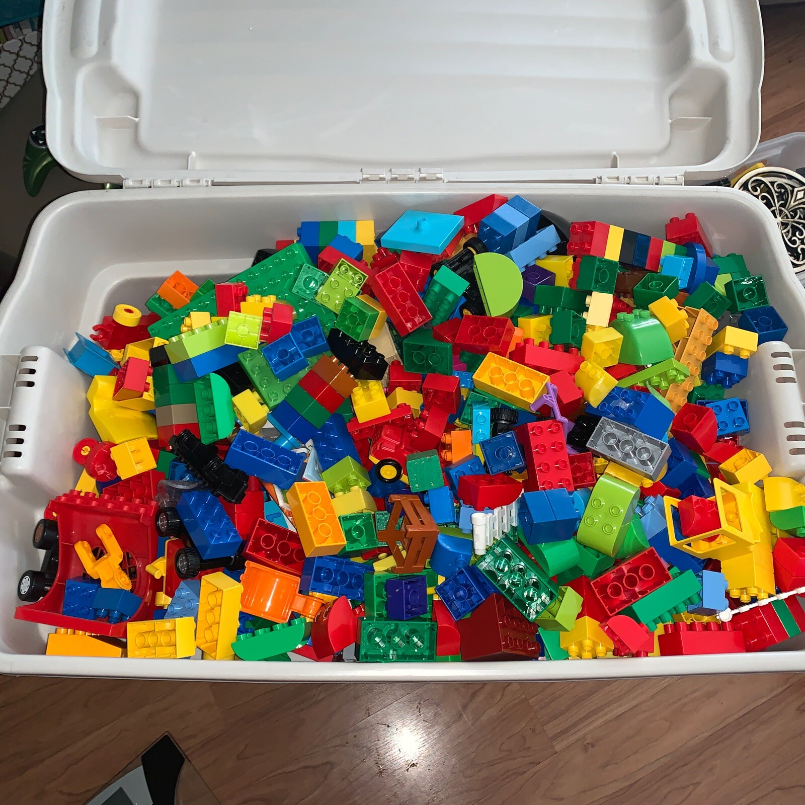 LEGO Duplo 40 Pounds Bulk Bricks Lot Pieces | eBay