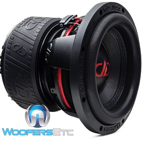 DD AUDIO 608F-D4 8" 3000W DUAL 4-OHM SUPER TUNED SUBWOOFER BASS SPEAKER ...