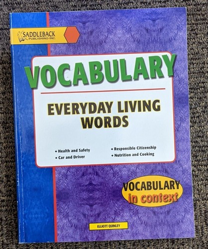 Everyday Living Words: Vocabulary in Context, Language Arts Homeschool ...