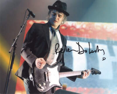 PETE DOHERTY - Libertines / Babyshambles GENUINE SIGNED AUTOGRAPH | eBay UK