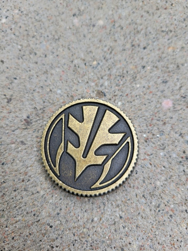 Flawed Legacy TIGER Power Coin-Weathered Made for Legacy Ranger Morpher ...