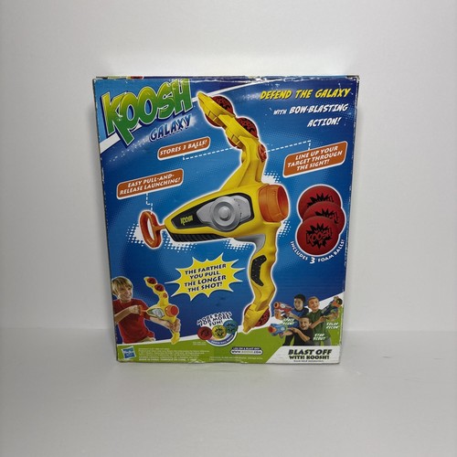 Koosh Galaxy Alien Archer Bow Blaster 100% Complete With Foam Balls ...