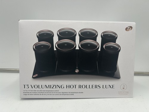 T3 Volumizing Hot Rollers Luxe Set 8 Rollers With Case 3 Heat Settings ...