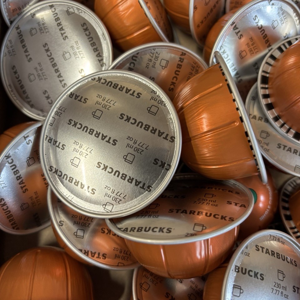 Starbucks Nespresso Vertuo Colombia Medium Roast Coffee Pods 48ct BULK ...