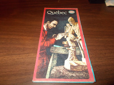1974 Esso Quebec Vintage Road Map | eBay