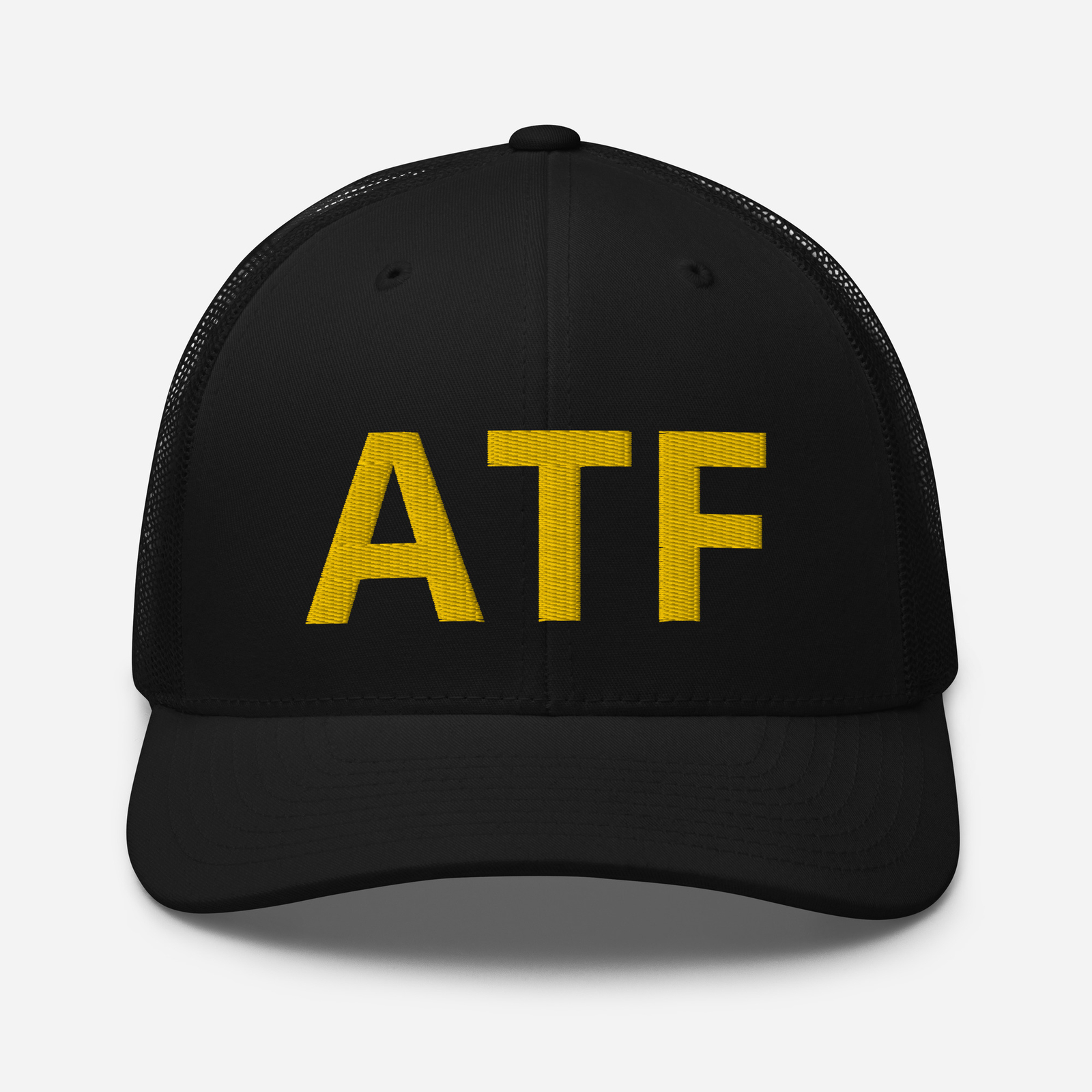 ATF Hat, Embroidered Bureau of Alcohol Tobacco Firearms Explosives Mesh ...