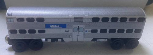 Whittle Shortline Metra CAB (END) COACH for wooden train systems VGUC ...