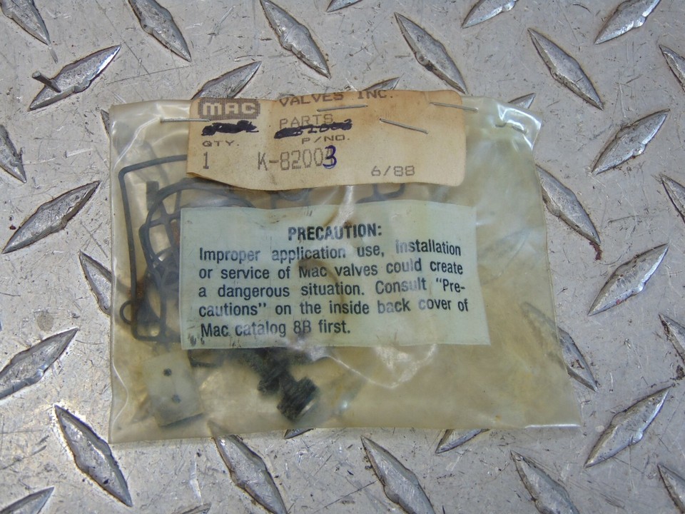 MAC VALVES K-82003 REPAIR KIT - FREE SHIPPING | eBay