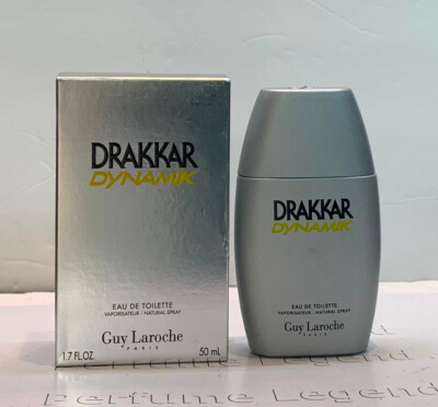 DRAKKAR DYNAMIK BY GUY LAROCHE MEN 1.7 FL.OZ EAU DE TOILETTE SPRAY NIB ...