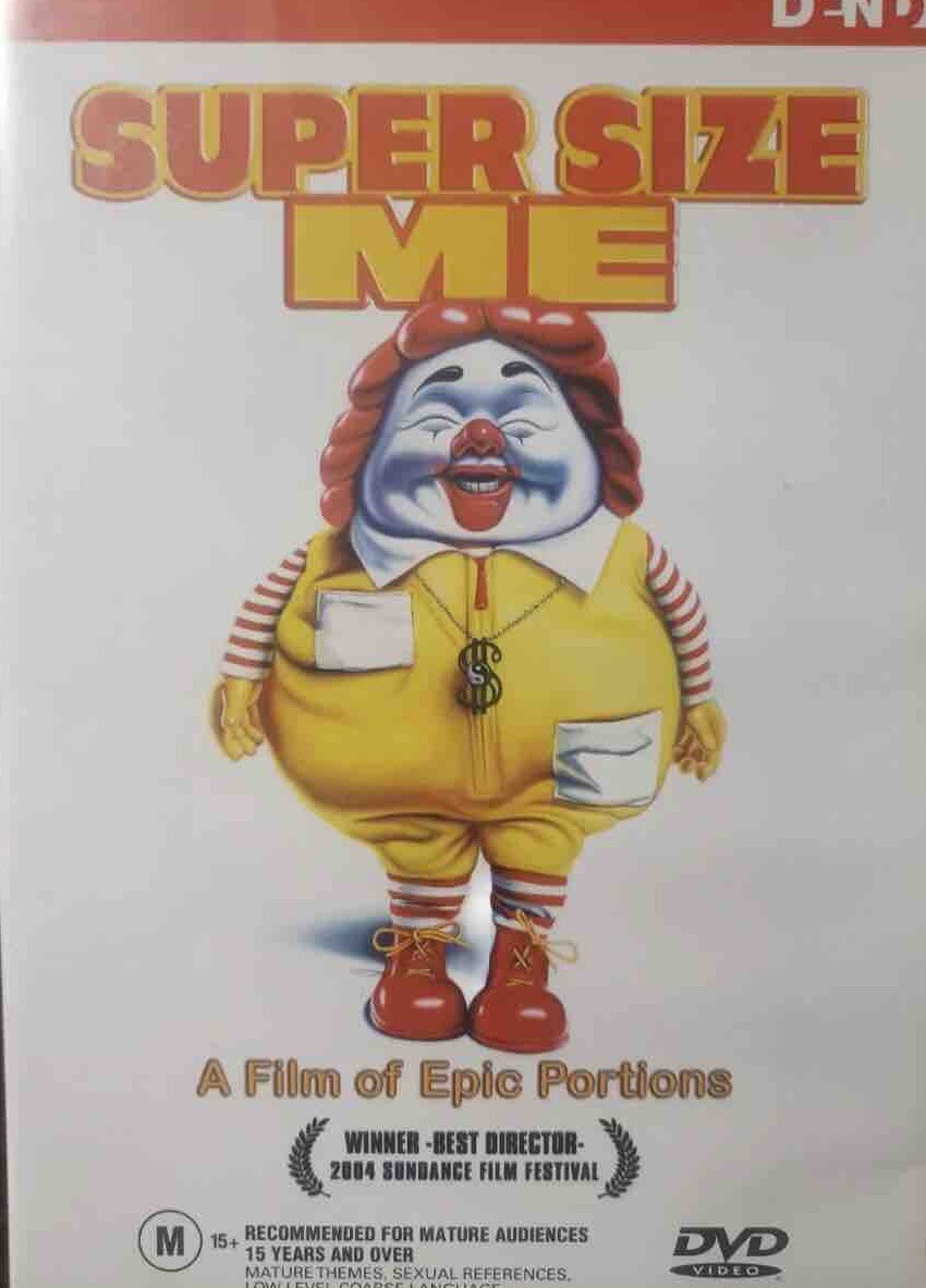 Super Size Me (DVD, 2004) Morgan Spurlock 9315842017972 | eBay