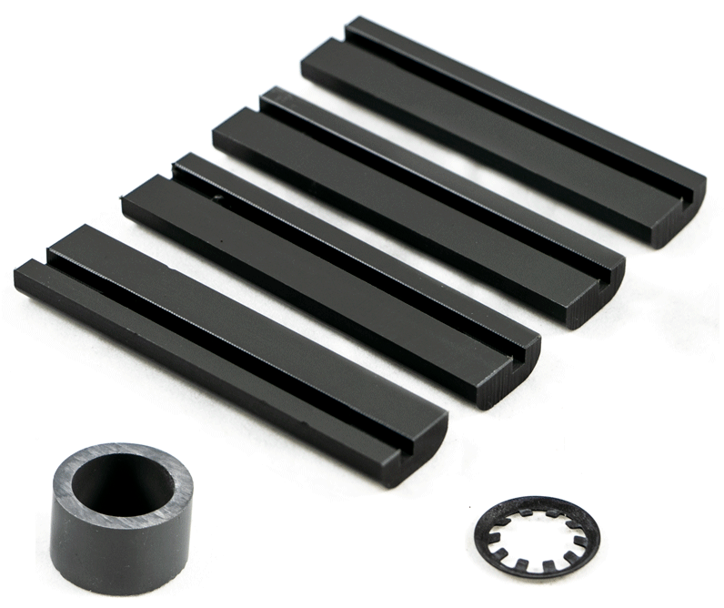 1986-1991 Camaro Firebird Rear Hatch Motor Pull Down Nylatron Guides ...