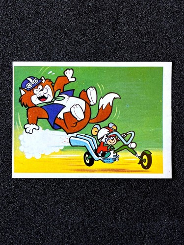 1981 Motormouse and Autocat ROOKIE CARD #13 RARE Hanna Barbera Cartoon ...
