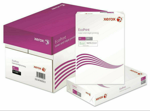 1 Box / 5 Reams XEROX Ecoprint 75 gsm WHITE A4 COPY PAPER Printer Paper ...