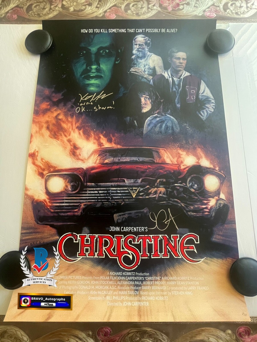 Christine Keith Gordon CHRISTINE Original Lobby Card 1 John Carpenter