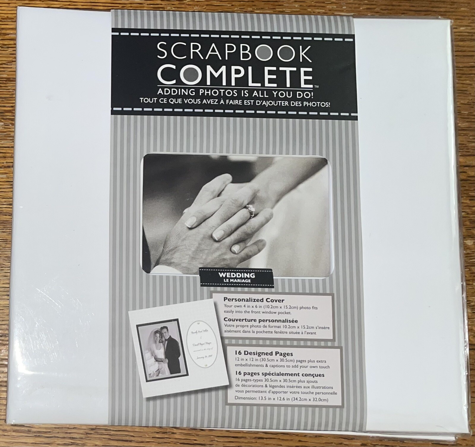 Tapestry by C.R. Gibson Complete Scrapbook Album 12x12 Wedding Pre ...