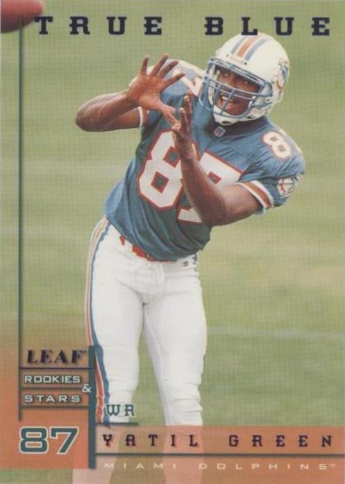 1998 Leaf Rookies & Stars - Yatil Green #134 True Blue /500 for sale ...