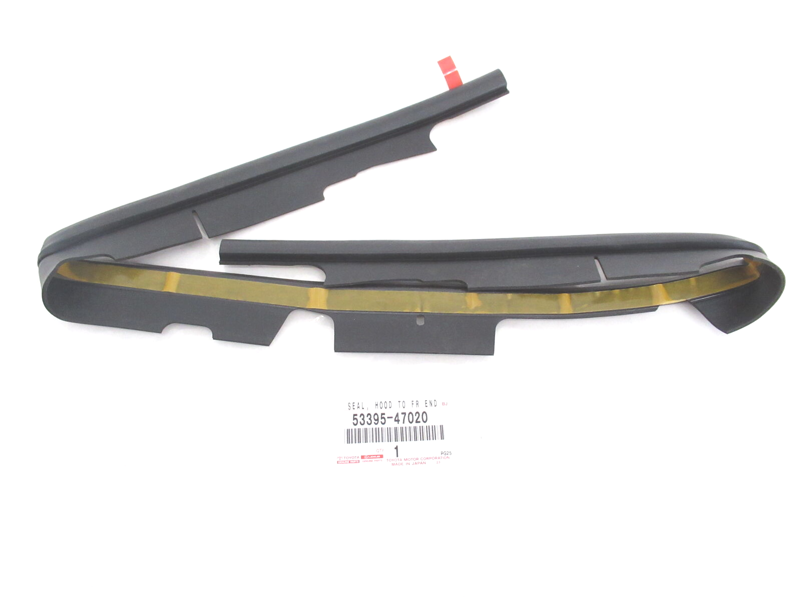 FACTORY TOYOTA 2010-2015 PRIUS HOOD TO FRONT BUMPER END SEAL 5339547020 ...