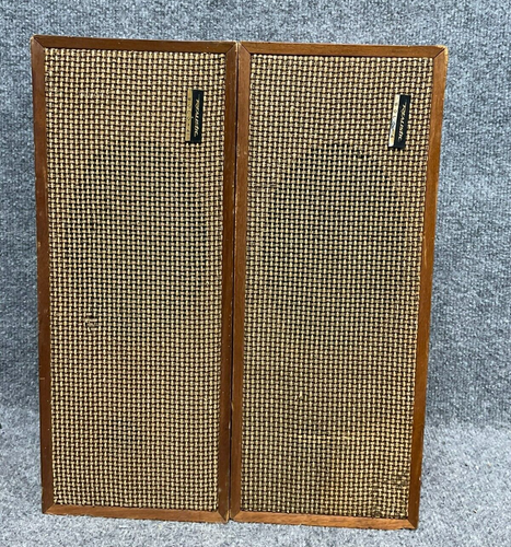 Realistic Solo-4 Speakers 🎶 10W Classic Wooden Bookshelf Pair – Brown ...