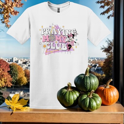 Minnie Praying Moms Club T-shirt Kids Hoodie Men Women Unisex Tshirt ...