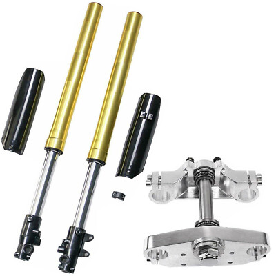 Front Fork shock + 45MM/48MM Triple Tree Clamps SSR Thumpstar GPX Pit ...