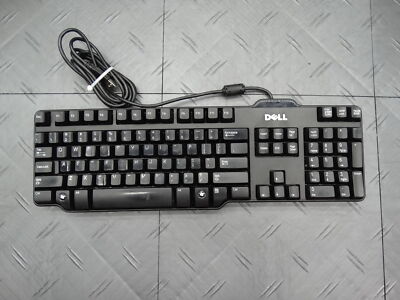 DELL USB Wired Keyboard SK8115 Black (Faded Letters) | eBay