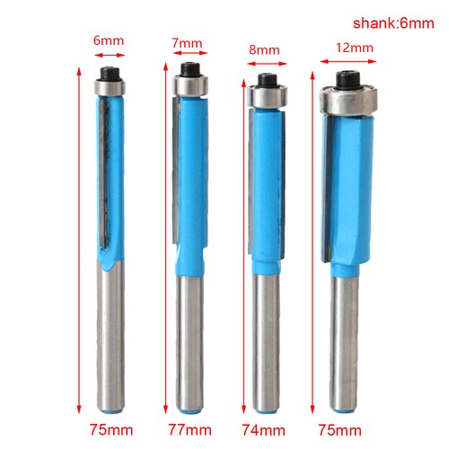 New Milling Cutter Router Bit Set 1/4'' Shank Woodworking Cutter DIY ...