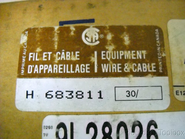 Approx 100ft -5/16" Wide Belden T 26 AWG Ribbon Cable LL7874 9L2802 for ...