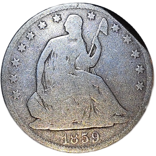 🔥 1859 O Seated Liberty Silver Half Dollar Coin 🔥 | eBay