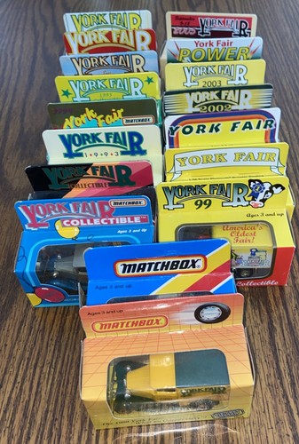 Matchbox Cars York Fair 1/64 Limited Edition Collectable 1989-2005 ...